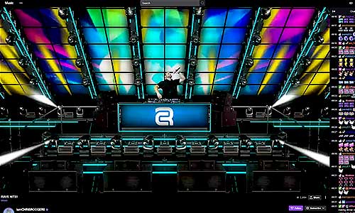 Virtual Dj Stage | Live Stream Overlay | 3D Stage Effects | ShowCase ...