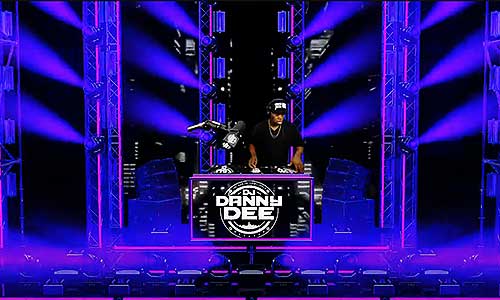 Virtual Dj Stage | Live Stream Overlay | 3D Stage Effects | ShowCase ...