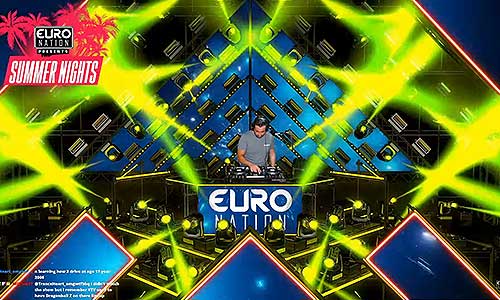 Virtual Dj Stage | Live Stream Overlay | 3D Stage Effects | ShowCase ...